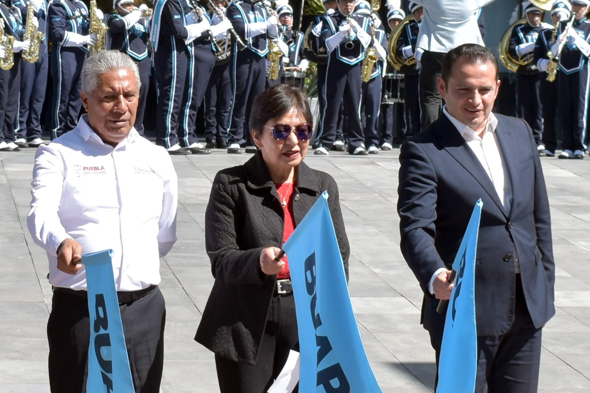 La BUAP es siempre solidaria y está presente en donde haga falta ...